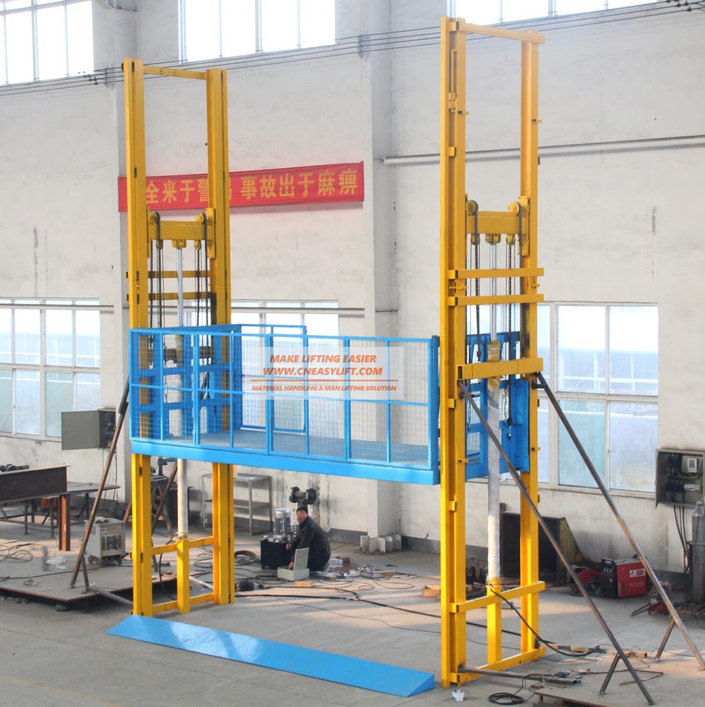 Industrial goods lift for Efficient Material Handling